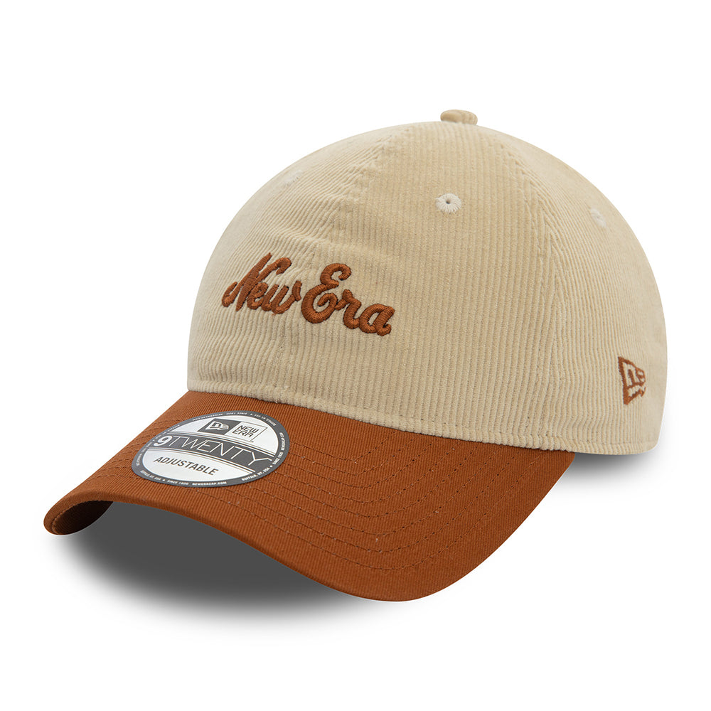Gorra de béisbol 9TWENTY - NE Script Cord de New Era - Piedra-Marrón ...